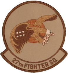 27th FIGHTER SQUADRON – DESERT | Flightline Insignia