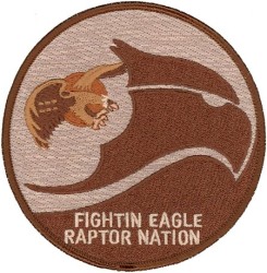 27th FIGHTER SQUADRON – FIGHTIN EAGLE RAPTOR NATION – DESERT ...
