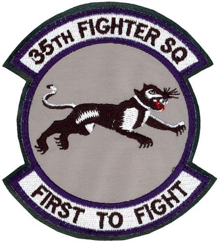 35th FIGHTER SQUADRON – NEW | Flightline Insignia