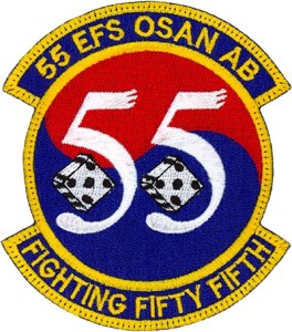 55th EXPEDITIONARY FIGHTER SQUADRON – OSAN AB 2013 | Flightline Insignia