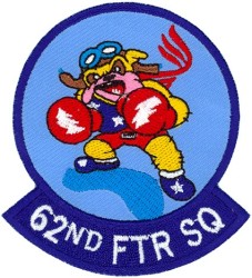 62nd FIGHTER SQUADRON – F-16 – SMALL | Flightline Insignia