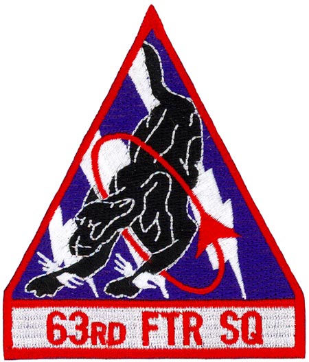 63rd FIGHTER SQUADRON | Flightline Insignia