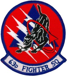 63rd FIGHTER SQUADRON | Flightline Insignia