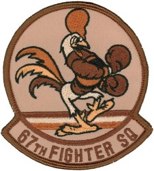 67th FIGHTER SQUADRON – DESERT | Flightline Insignia