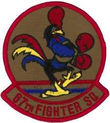 67th FIGHTER SQUADRON – SUBDUED | Flightline Insignia
