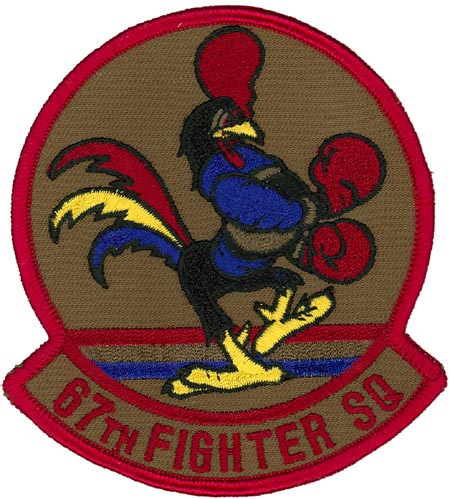 67th FIGHTER SQUADRON – SUBDUED | Flightline Insignia