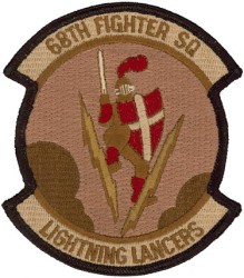 68th FIGHTER SQUADRON – DESERT | Flightline Insignia
