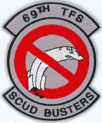 69th FIGHTER SQUADRON – SCUD BUSTERS | Flightline Insignia