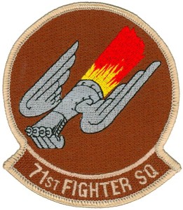 71st FIGHTER SQUADRON – DESERT | Flightline Insignia