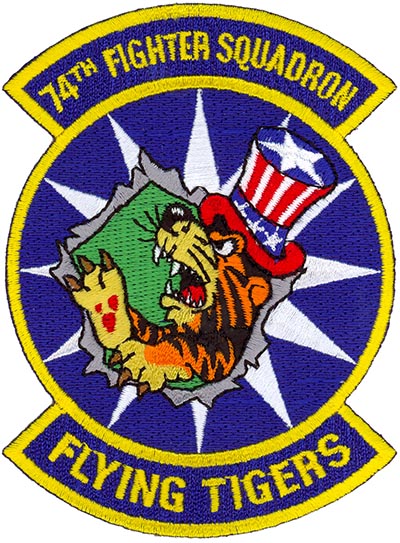 74th FIGHTER SQUADRON – NEW | Flightline Insignia