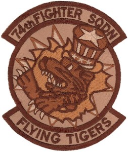 74th FIGHTER SQUADRON – DESERT | Flightline Insignia