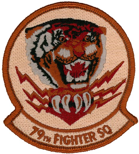 79th FIGHTER SQUADRON – DESERT | Flightline Insignia