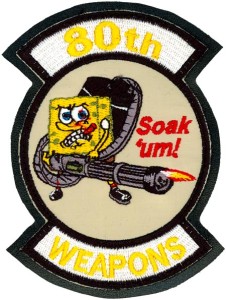 80th FIGHTER SQUADRON – WEAPONS | Flightline Insignia