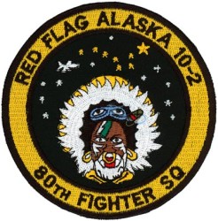 80th FIGHTER SQUADRON – RED FLAG 2010-02 | Flightline Insignia