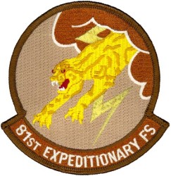 81st EXPEDITIONARY FIGHTER SQUADRON – DESERT | Flightline Insignia