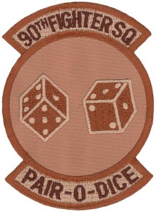 90th FIGHTER SQUADRON – F-15E ERA – DESERT | Flightline Insignia