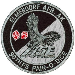 90th FIGHTER SQUADRON – F-15E – ELMENDORF AFB | Flightline Insignia