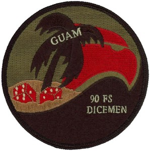 Product tags USAF 90th Fighter Squadron Patch | Flightline Insignia