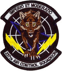 337th AIR CONTROL SQUADRON – IMPERIO ET MODERATIO | Flightline Insignia