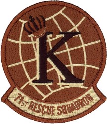 71st RESCUE SQUADRON – DESERT | Flightline Insignia