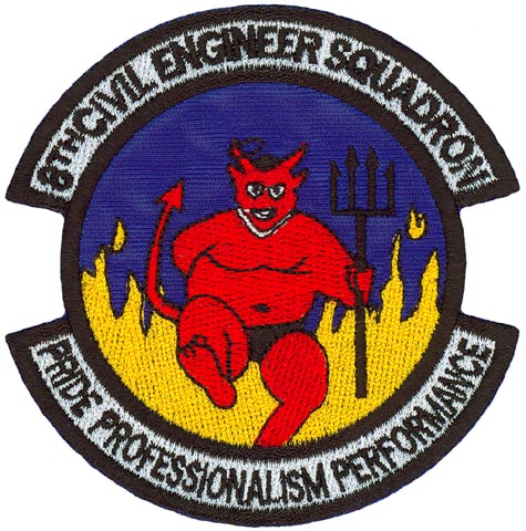 8th CIVIL ENGINEERING SQUADRON | Flightline Insignia
