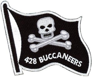 428th FIGHTER SQUADRON – BUCCANEERS | Flightline Insignia
