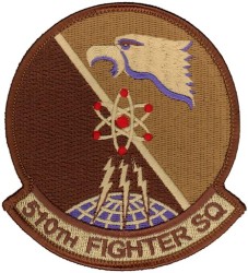 510th FIGHTER SQUADRON – DESERT | Flightline Insignia