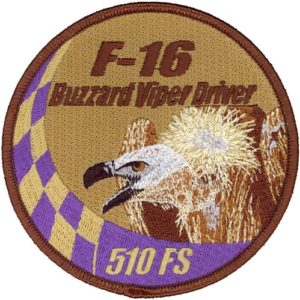 510th FIGHTER SQUADRON – F-16 BUZZARD VIPER DRIVER – DESERT ...