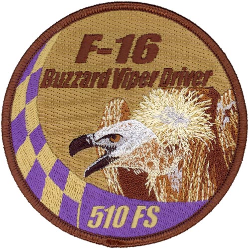 510th FIGHTER SQUADRON – F-16 BUZZARD VIPER DRIVER – DESERT ...