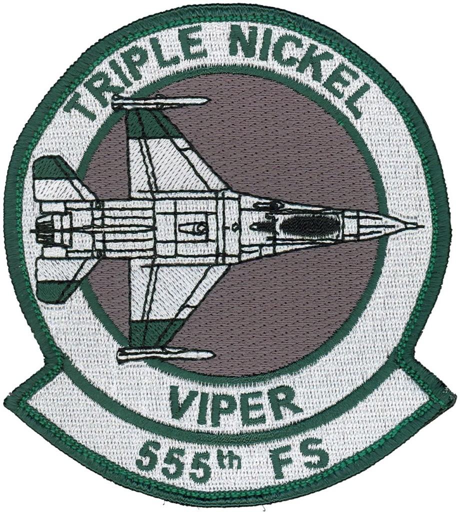 555th FIGHTER SQUADRON – TRIPLE NICKEL VIPER – ITALIAN MADE ...
