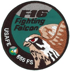 555th FIGHTER SQUADRON – F-16 FIGHTING FALCON | Flightline Insignia