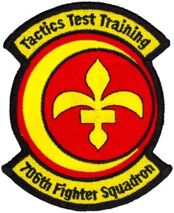 706th FIGHTER SQUADRON – TACTICS-TEST-TRAINING | Flightline Insignia