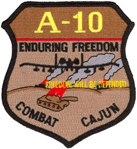 706th FIGHTER SQUADRON – A-10 – ENDURING FREEDOM | Flightline Insignia
