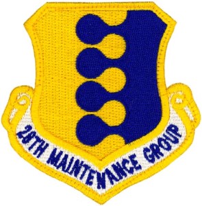 28th MAINTENANCE GROUP | Flightline Insignia