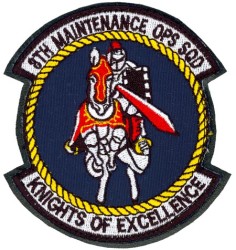 8th MAINTENANCE OPERATIONS SQUADRON | Flightline Insignia