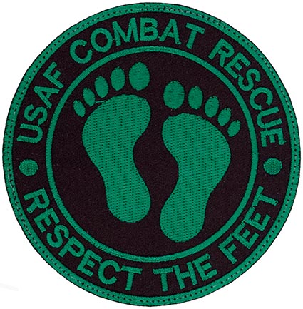 33rd RESCUE SQUADRON – USAF COMBAT RESCUE – RESPECT THE FEET ...