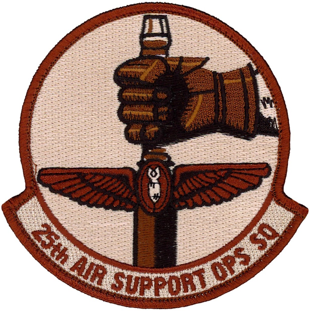 25th AIR SUPPORT OPERATIONS SQUADRON – DESERT | Flightline Insignia