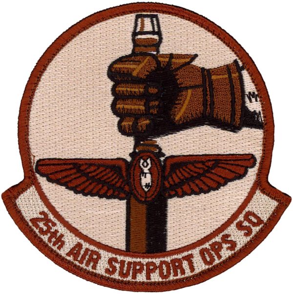25th AIR SUPPORT OPERATIONS SQUADRON – DESERT | Flightline Insignia