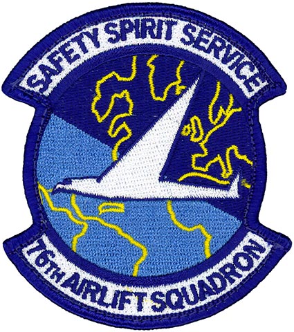 76th AIRLIFT SQUADRON | Flightline Insignia