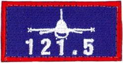 121st FIGHTER SQUADRON – F-16 121.5 POCKET TAB | Flightline Insignia
