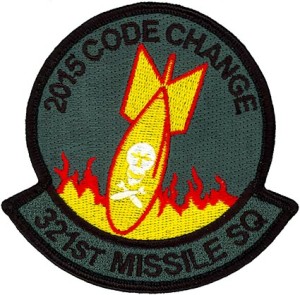 321st MISSILE SQUADRON – CODE CHANGE 2015 | Flightline Insignia