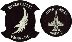 MARINE FIGHTER ATTACK SQUADRON 115 (VMFA-115) + F-18 – SET | Flightline ...