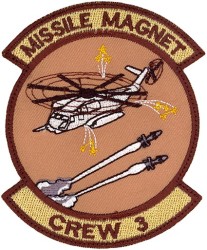 33d RESCUE SQUADRON – CREW 3 – MISSILE MAGNET | Flightline Insignia