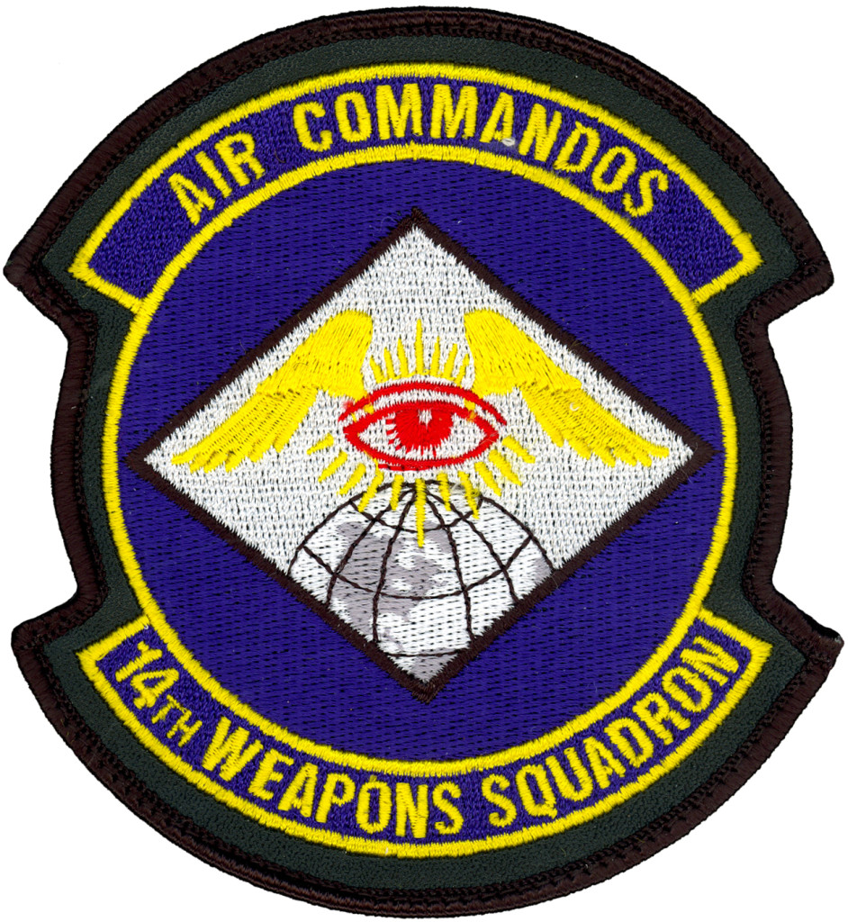 14th WEAPONS SQUADRON – LEATHER | Flightline Insignia