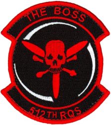 512th RESCUE SQUADRON – THE BOSS | Flightline Insignia