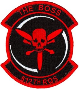 512th RESCUE SQUADRON – THE BOSS | Flightline Insignia