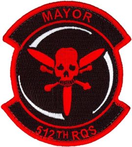 512th RESCUE SQUADRON – MAYOR | Flightline Insignia