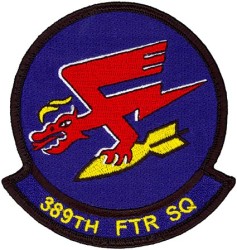 389th FIGHTER SQUADRON – NEW | Flightline Insignia