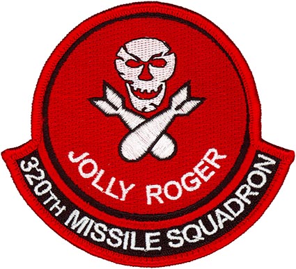 320th MISSILE SQUADRON – JOLLY ROGER | Flightline Insignia