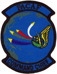 PACIFIC AIR FORCES – COMMAND CHIEF | Flightline Insignia